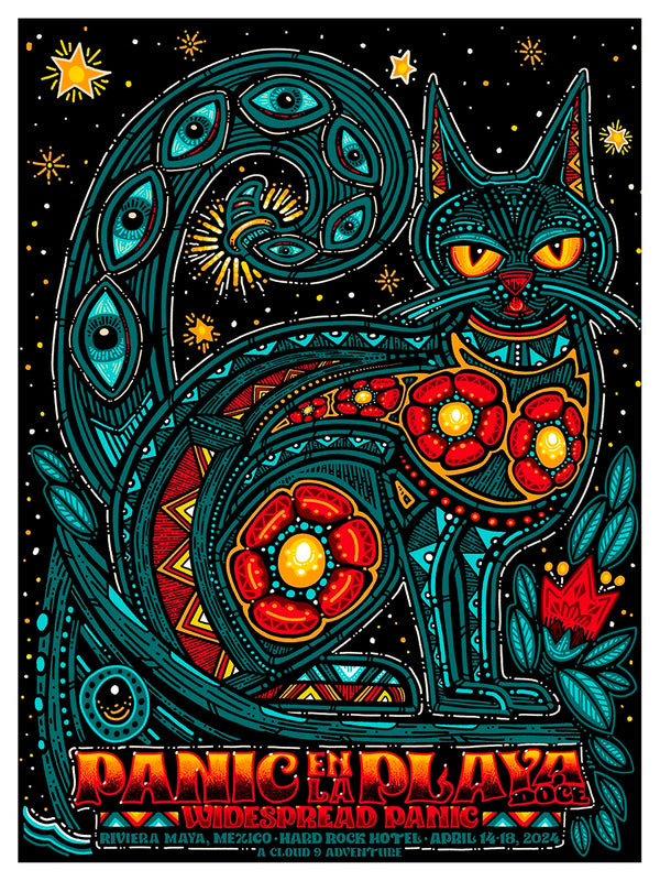 2024 Cloud 9 Panic en la Playa Doce - Zen Dragon Gallery