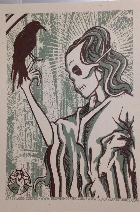 2002 Deadboy Mini Art Print - Zen Dragon Gallery