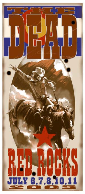 2003 The Dead Red Rocks - Zen Dragon Gallery