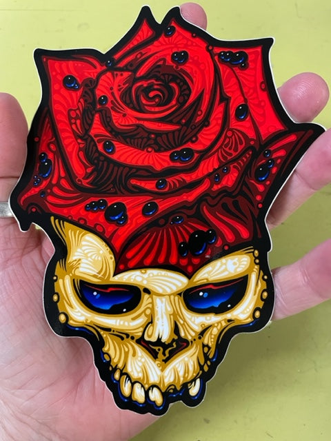 Rosie Sticker by Jeff Wood Zen Mystic Studio - Zen Dragon Gallery