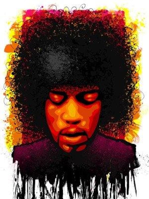 VooDoo Fire Sticker by Jeff Wood Zen Mystic Studio - Zen Dragon Gallery